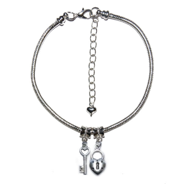 Euro Anklet / Ankle Chain Lock & Key Keyholder Chastity – Sexy Jewels ...