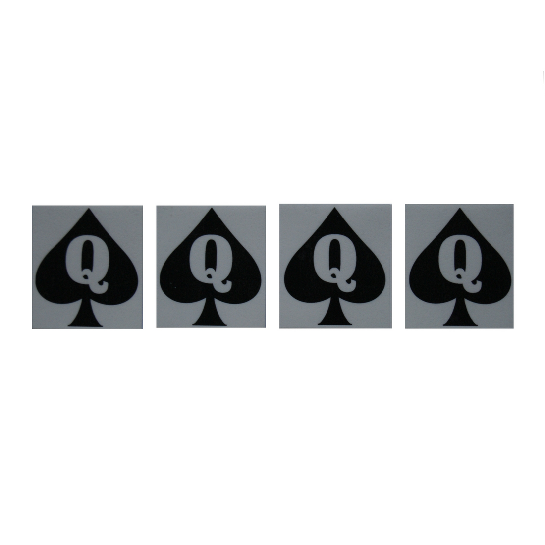 Queen Of Spades Hotwife Temporary Tattoos Cuckold Pk 4 Sexy Jewels